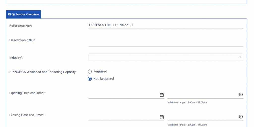 Procure to Pay - TenderBoard eProcurement Platform